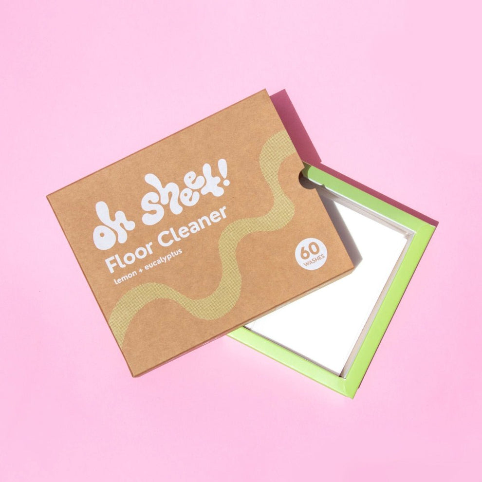 Floor Cleaning Sheets | Oh Sheet! – Zero Waste Cartel