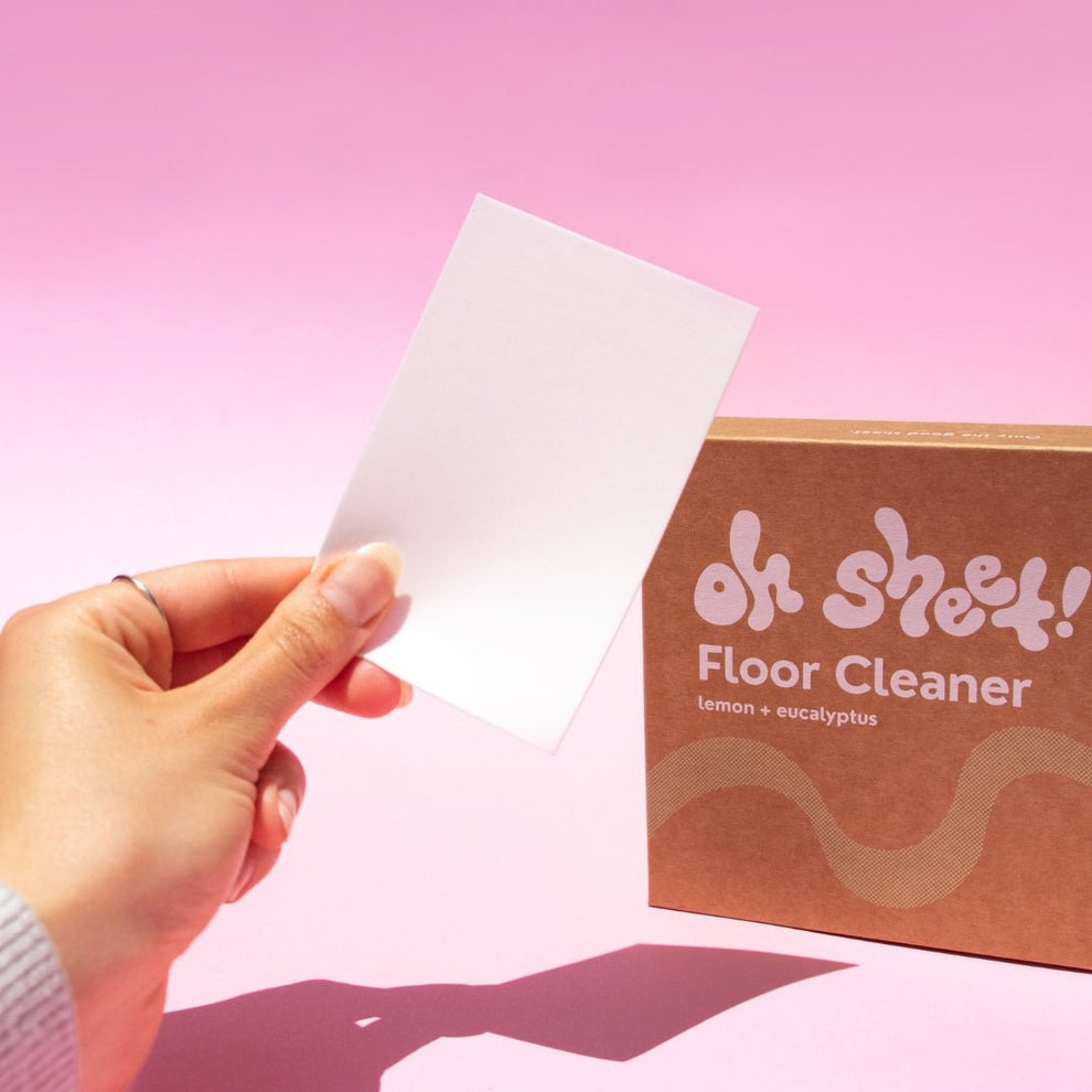 Floor Cleaning Sheets | Oh Sheet! – Zero Waste Cartel